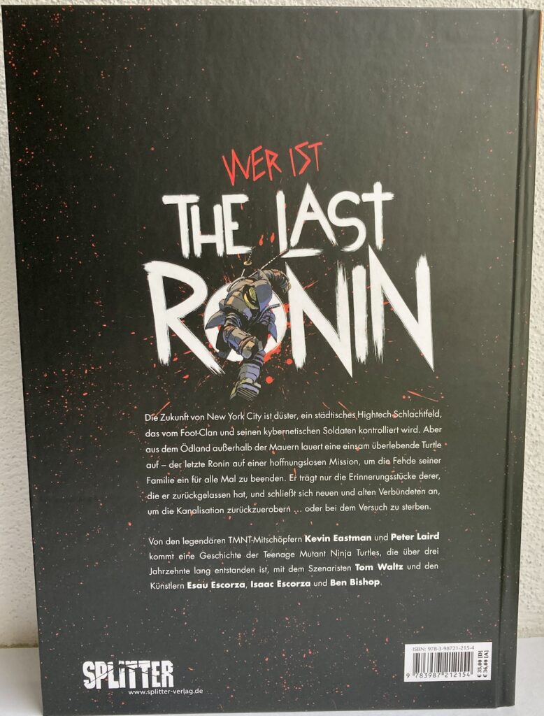 Teenage Mutant Ninja Turtles: The Last Ronin - Hydra Comics
